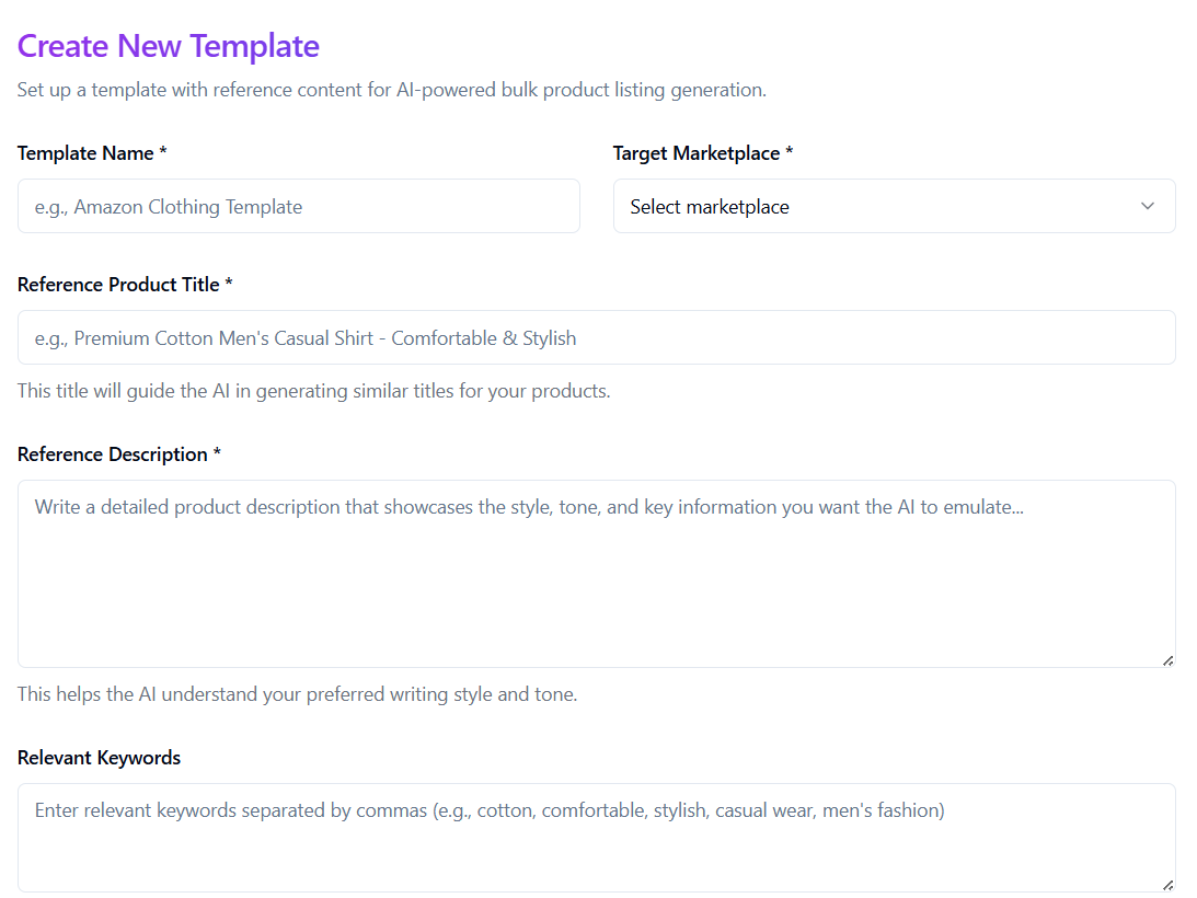 Bulk Content Creator